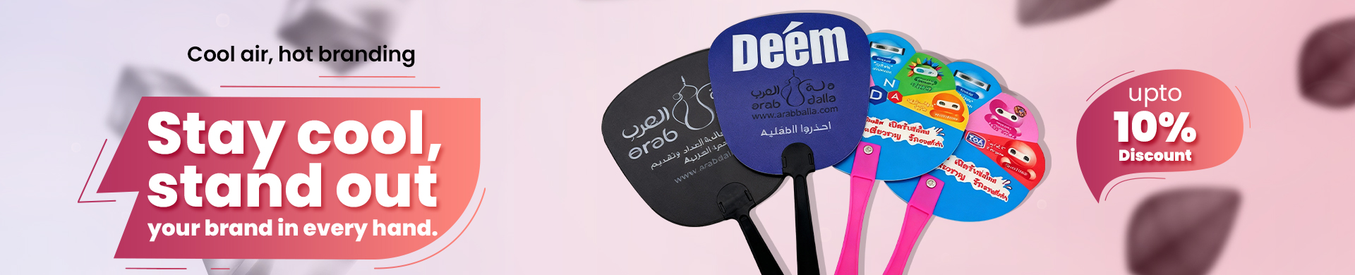 Best Custom Printed Advertising Fans Supplier Malaysia