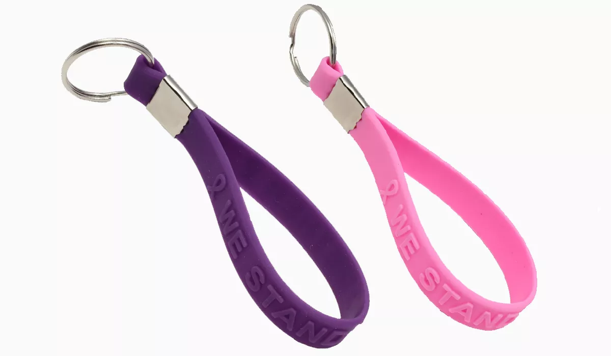 Custom Silicone Keychains - Flexible & Durable | RafflesTag